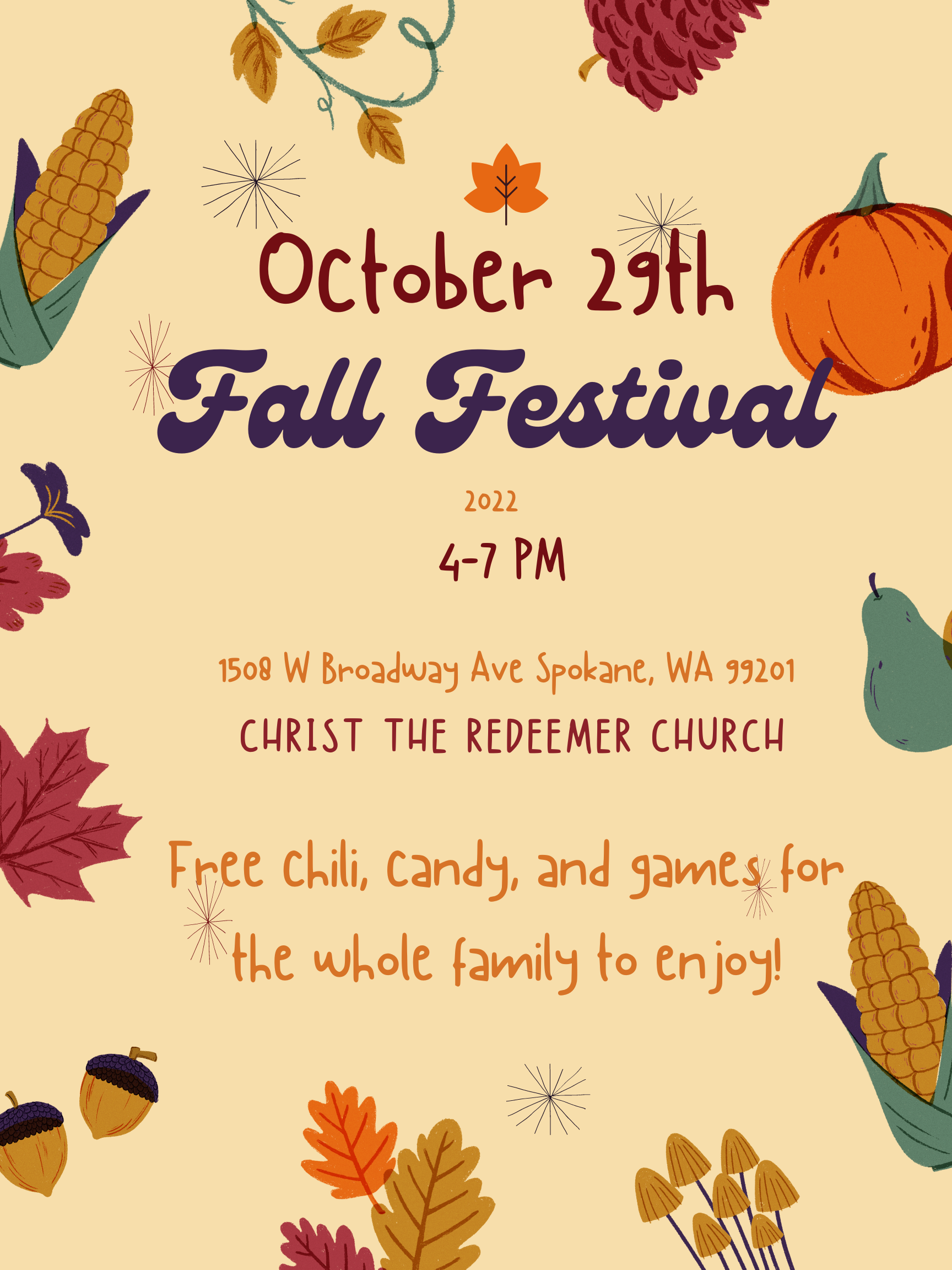 Church Fall Fest Ideas