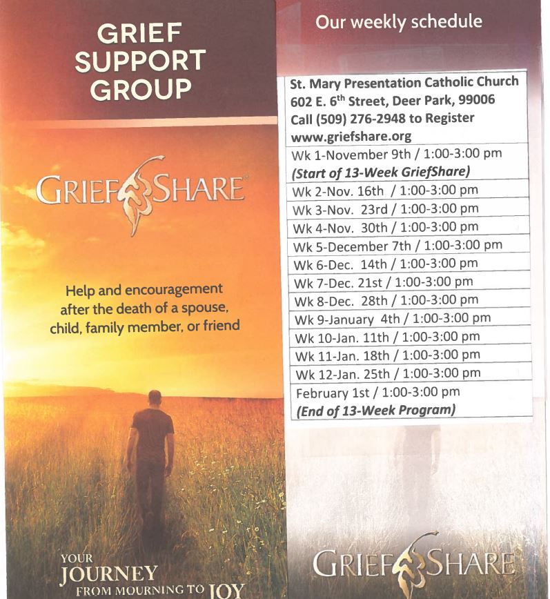Grief Support Group | Shine 104.9