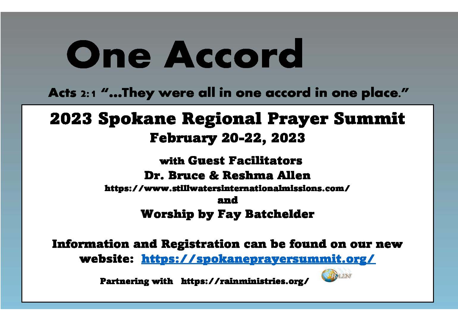 2023 Spokane Regional Prayer Summit | Shine 104.9